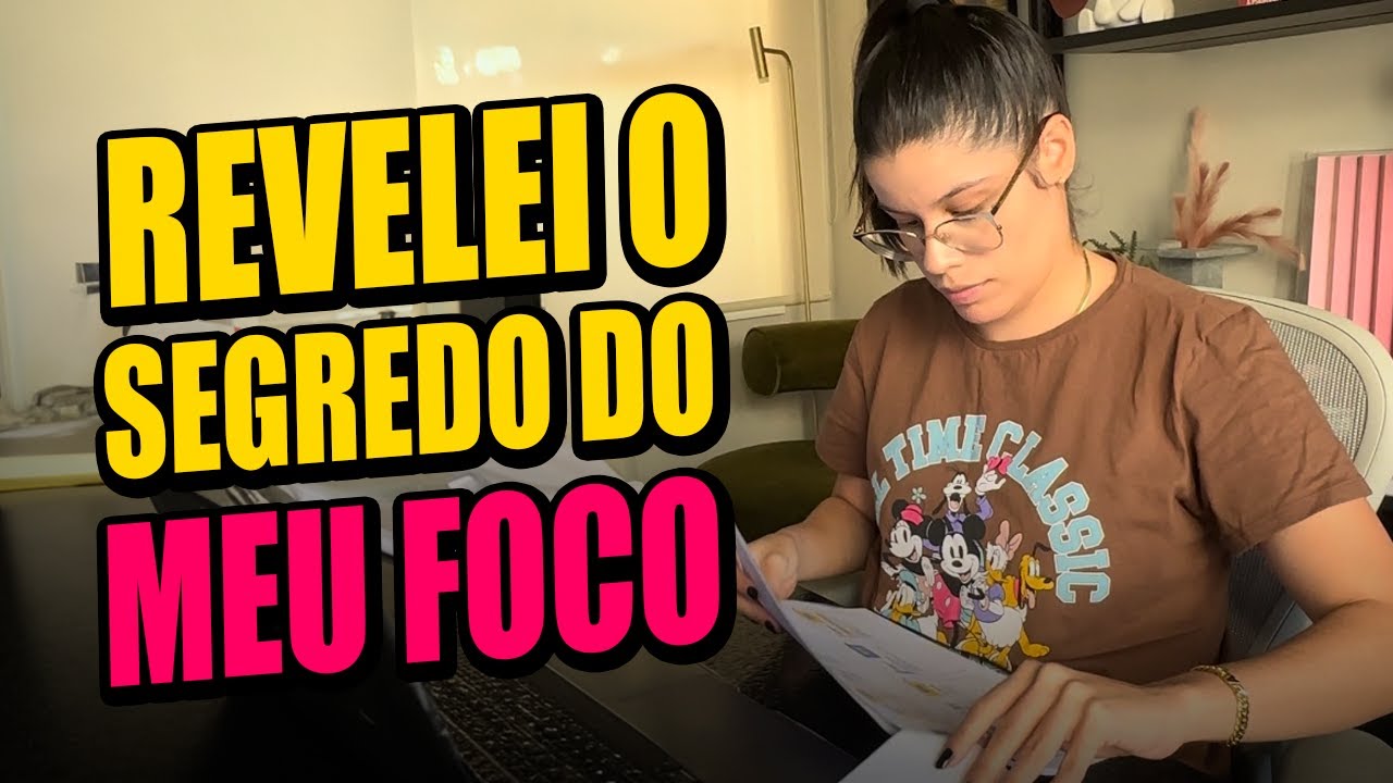 Como eu consigo me manter focada durante 4 horas seguidas? - YouTube