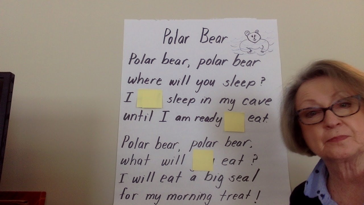 Polar Bear, high frequency words - YouTube