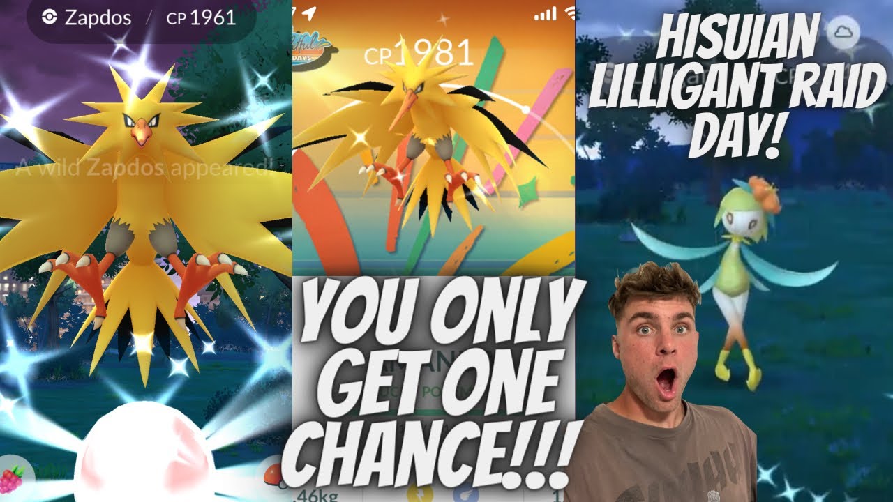 You Only Get ONE CHANCE At This RARE SHINY Pokemon in Pokemon Go! - YouTube