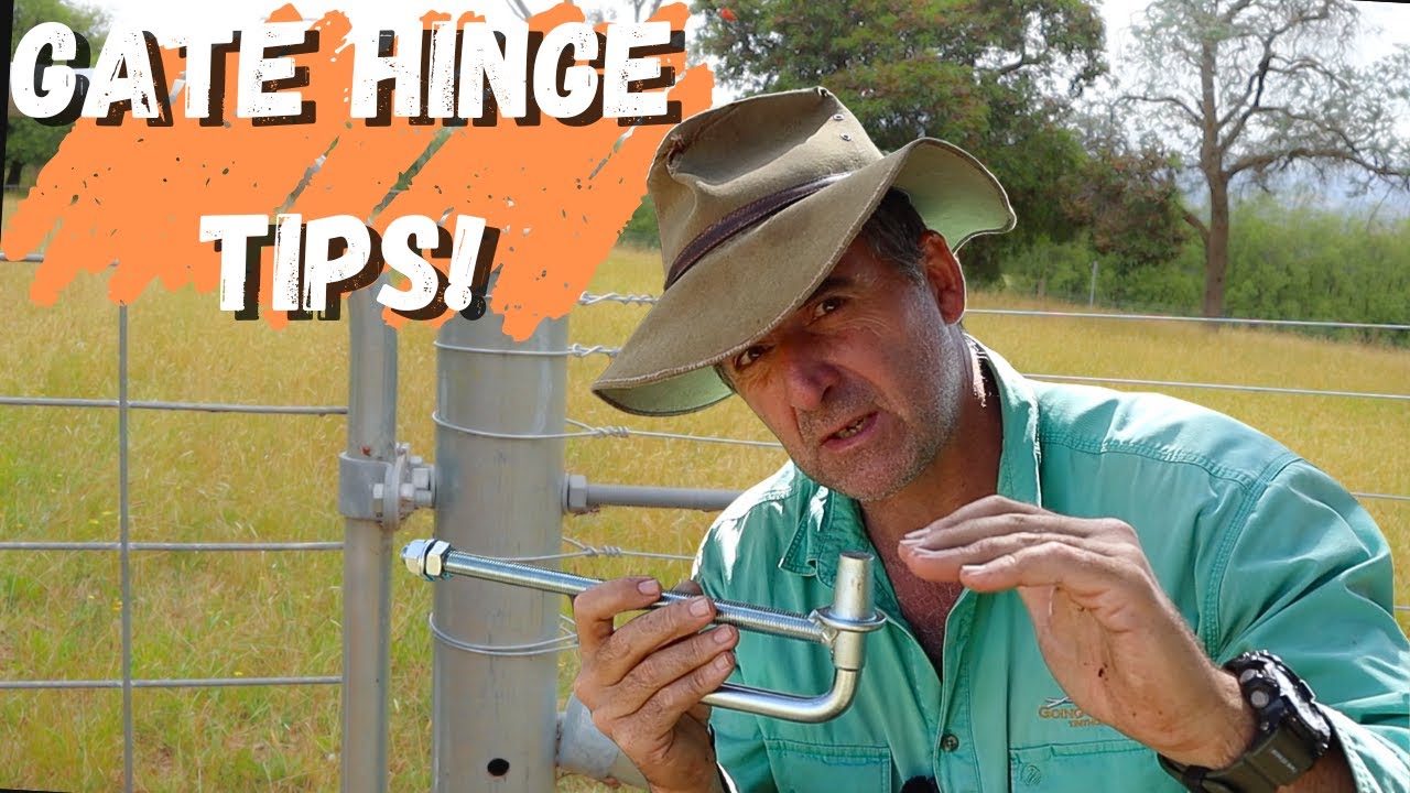 Farm Gate Hinge Tips & Tricks Every Property Owner Should Know! - YouTube