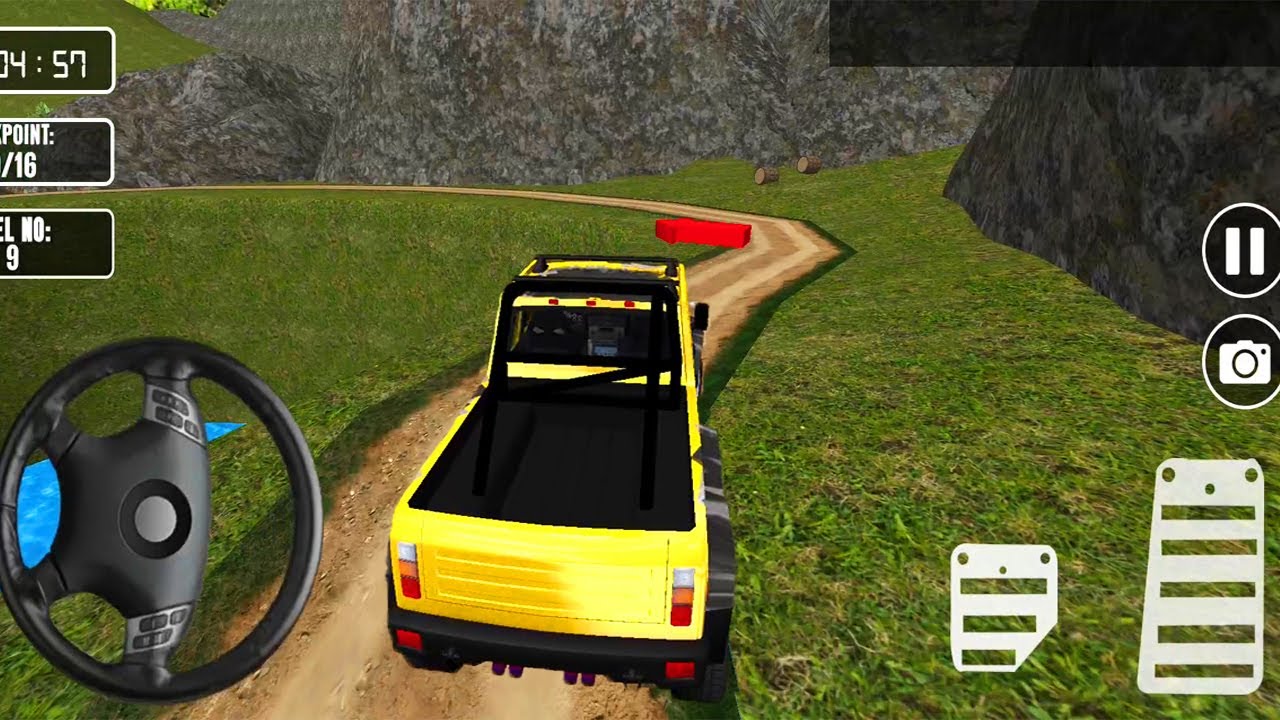 6x6 Offroad Jeep Drive Simulator Game #4 | Jeep Driving | Jeep Car Race ...