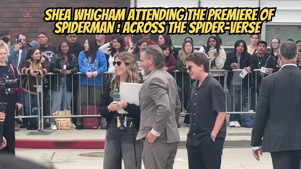 Shea Whigham attending the premiere of Spiderman:Across the Spider ...