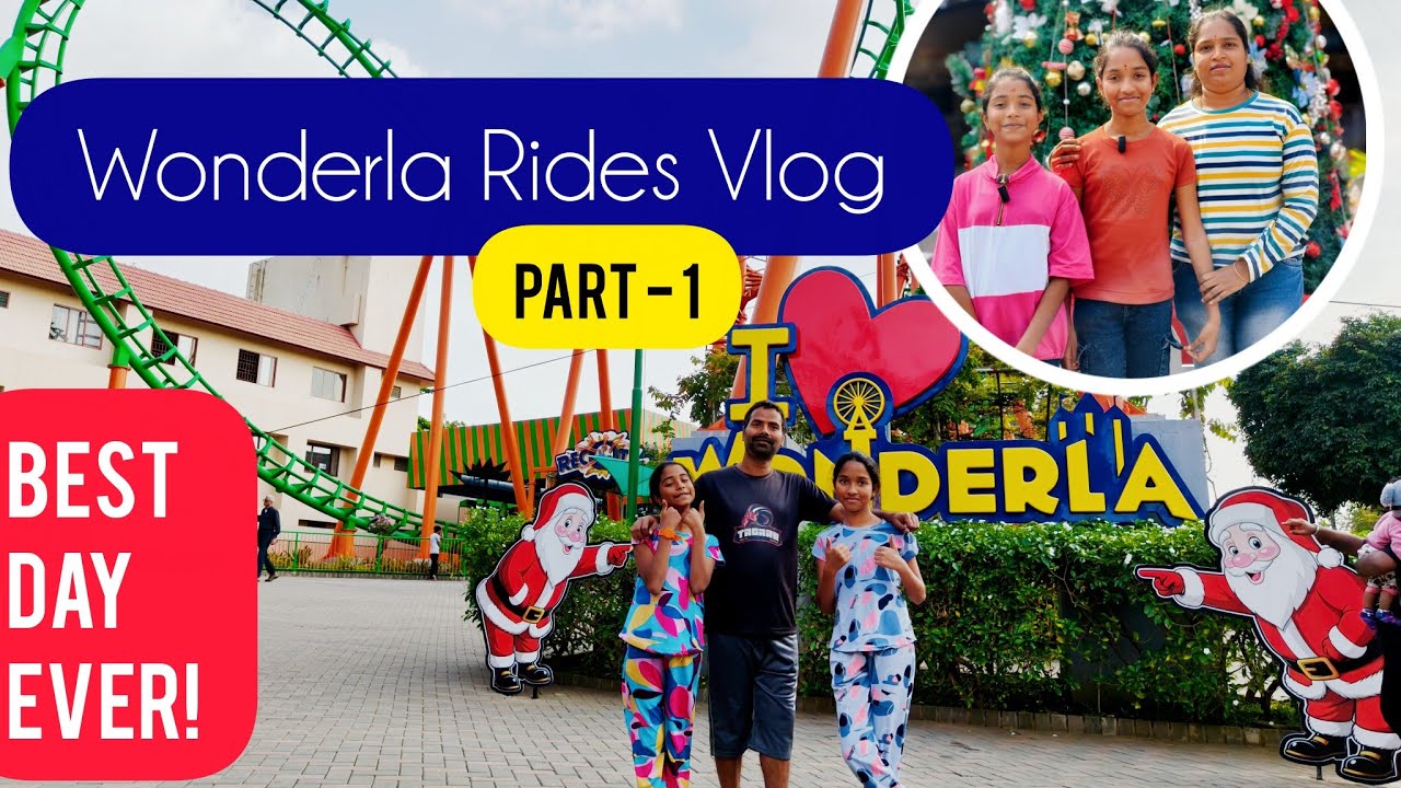 Sivala Sisters Wonderla Trip! 🎢 Best Rides & Full Masti in Bangalore ...