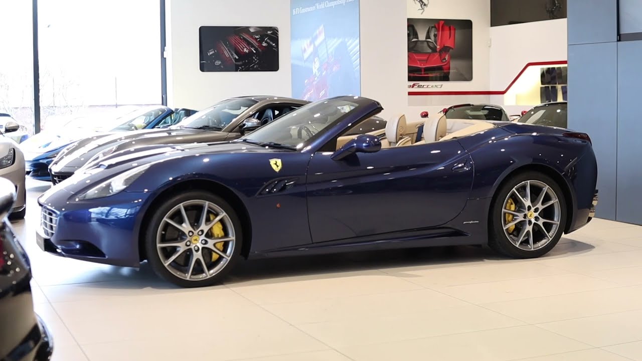 Ferrari California - Blu Tour De France - YouTube