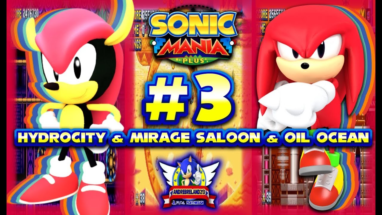 Sonic Mania Plus PS4 (1080p) - Super Mighty & Knuckles Playthrough Part ...