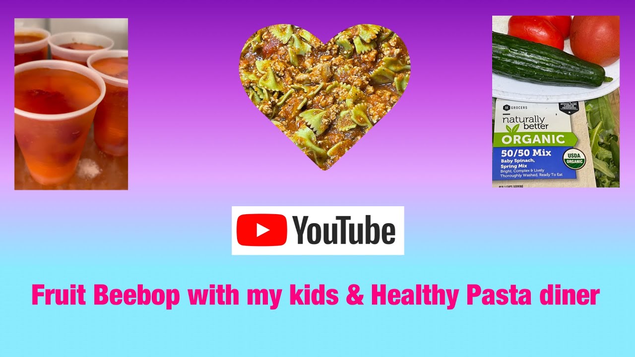 Fruit Beebops & Tasty Veggie filled Pasta - YouTube