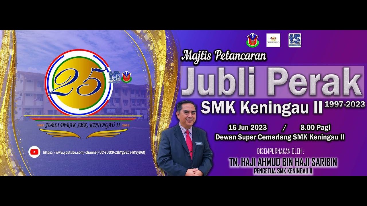 Majlis Pelancaran Jubli Perak 25 Tahun SMK Keningau II - YouTube