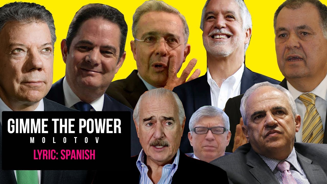Gimme the power Colombia - Molotov * Lyric/Letra Español KARAOKE - YouTube