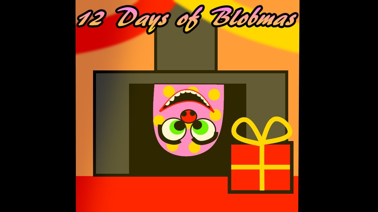 Mr. Blobby - Blobbin Around the Blobbmas Tree (COVER) - YouTube