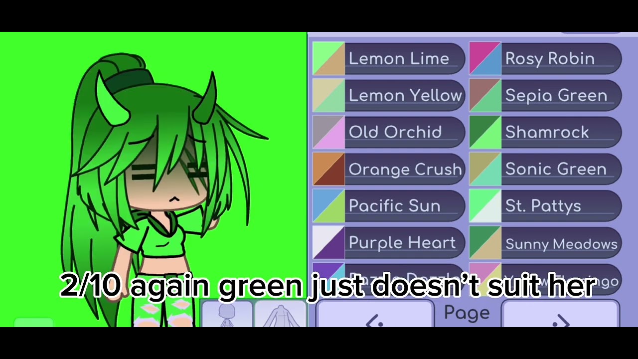 Gacha life- Rating Gacha presets- part 5 - YouTube