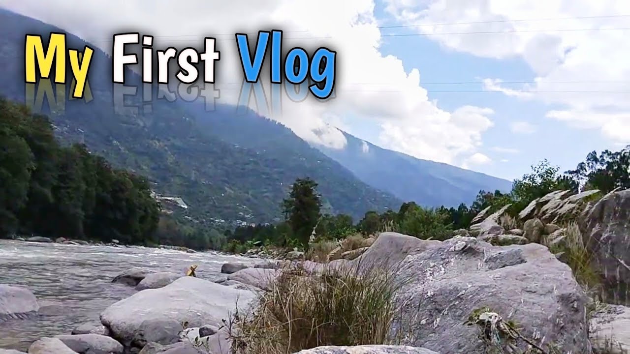 Manali vlogs || my first vlog || kullu Manali tour || rohtang hills ...
