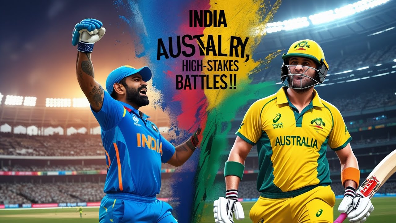 IND vs AUS • 1st Semi-Final (A1 v B2)•ICC Champions Trophy 2025 •Epic ...