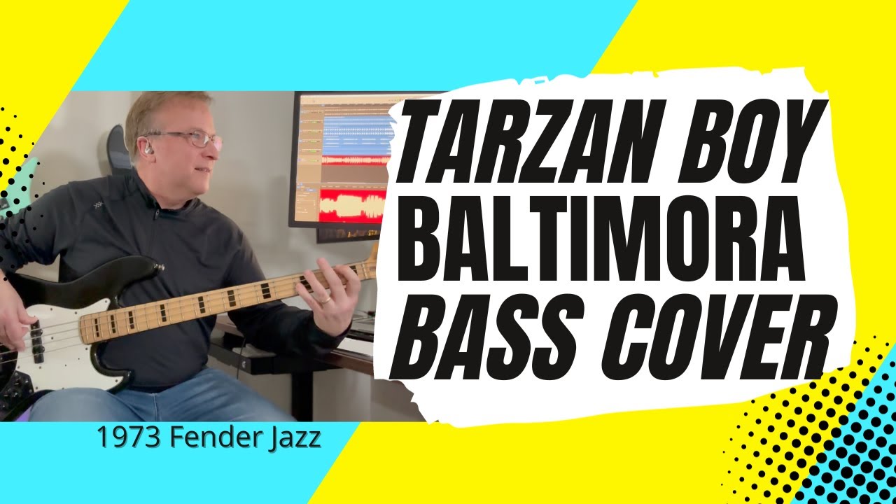 Tarzan Boy - Baltimora - Bass Cover | 1973 Fender Jazz bass - YouTube