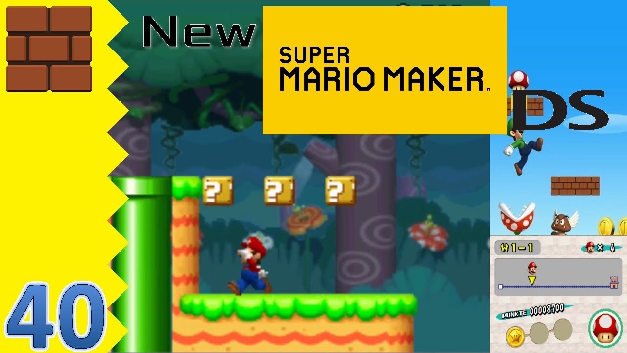 New Super Mario Maker DS Folge 40 - Der Schatz des Tempels - YouTube