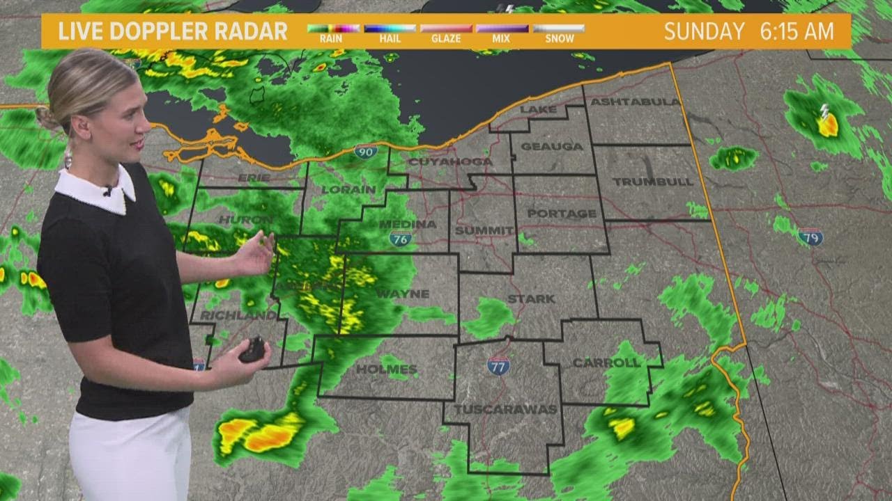 Cleveland weather forecast: Colder temps and rain on the way. - YouTube