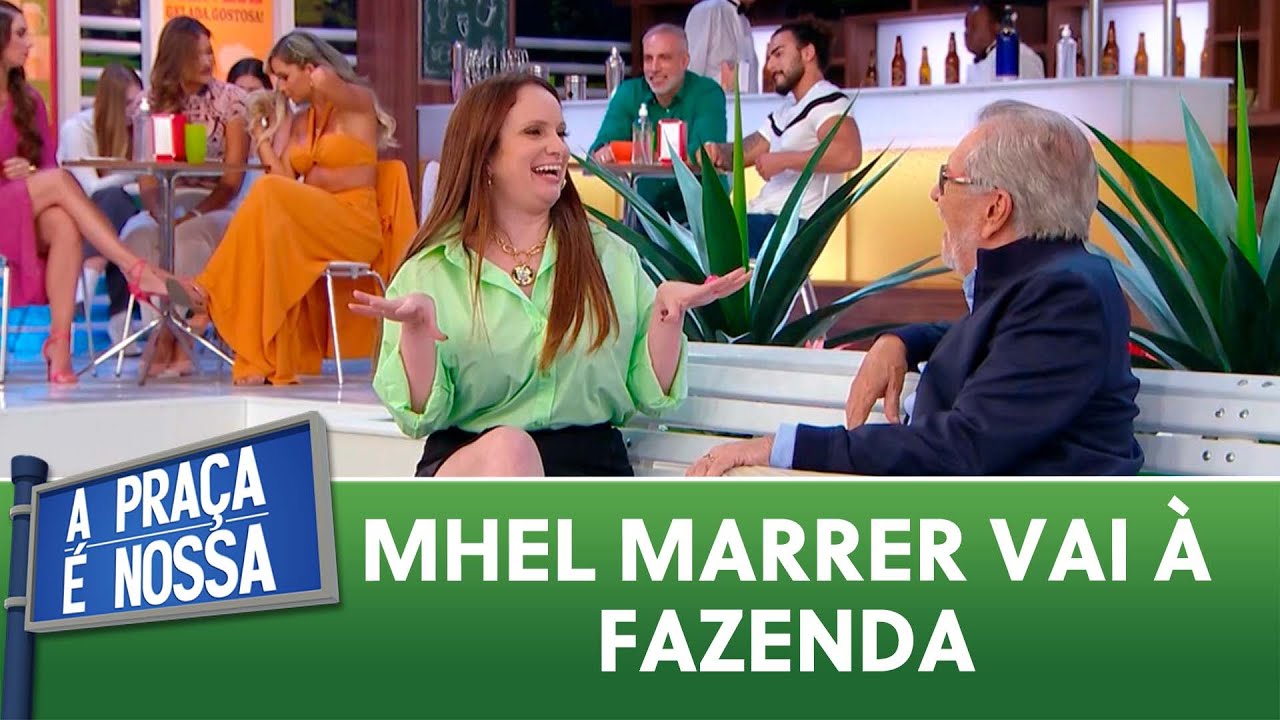 Mhel Marrer vai à Fazenda | A Praça é Nossa (30/03/23) - YouTube