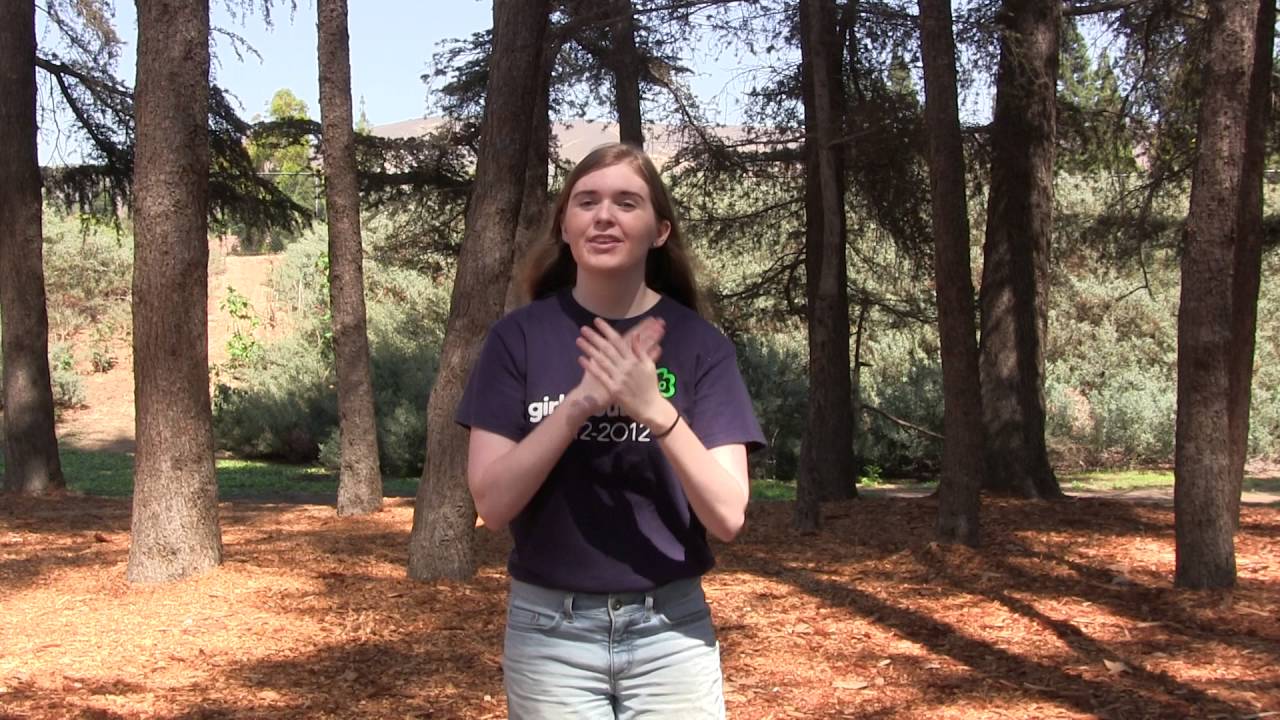 "Alive Awake Alert Enthusiastic" Girl Scout Song - YouTube