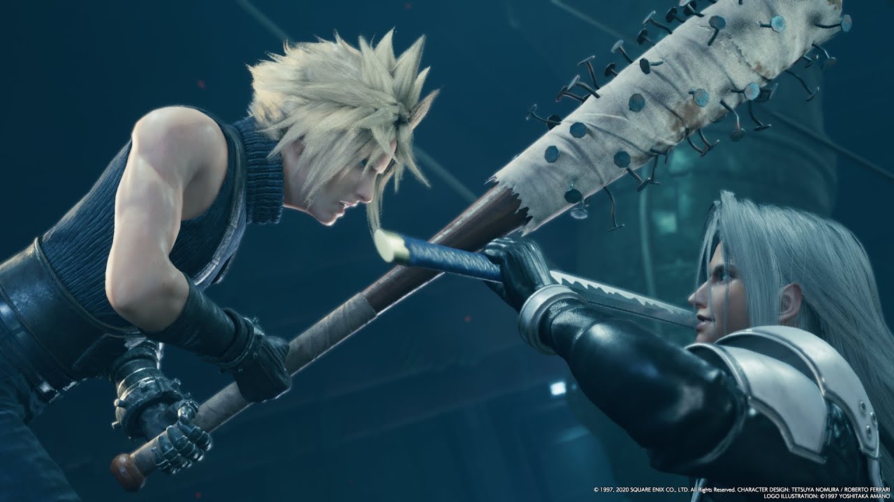 Final Fantasy Cloud Vs Sephiroth