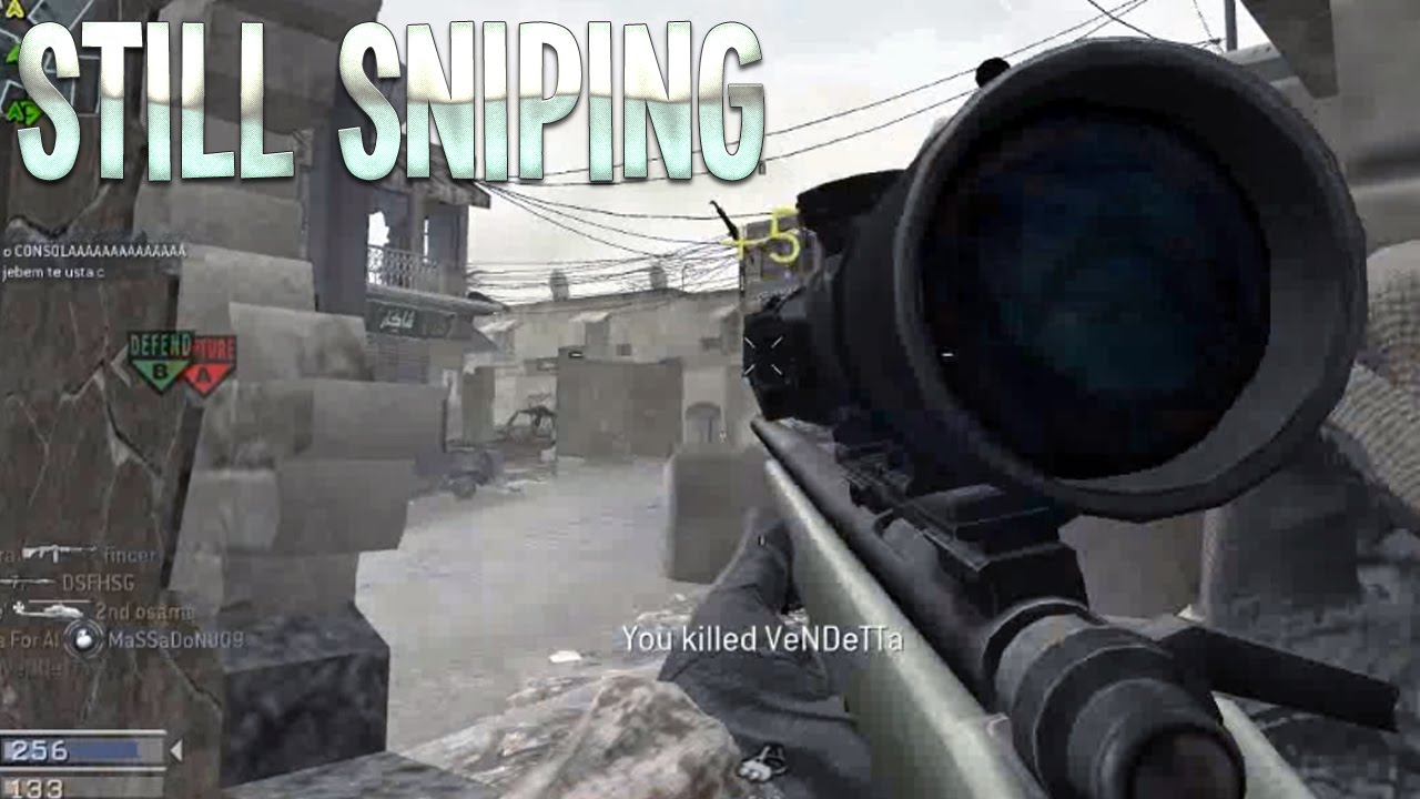 Still Sniping (Call of Duty 4) - YouTube