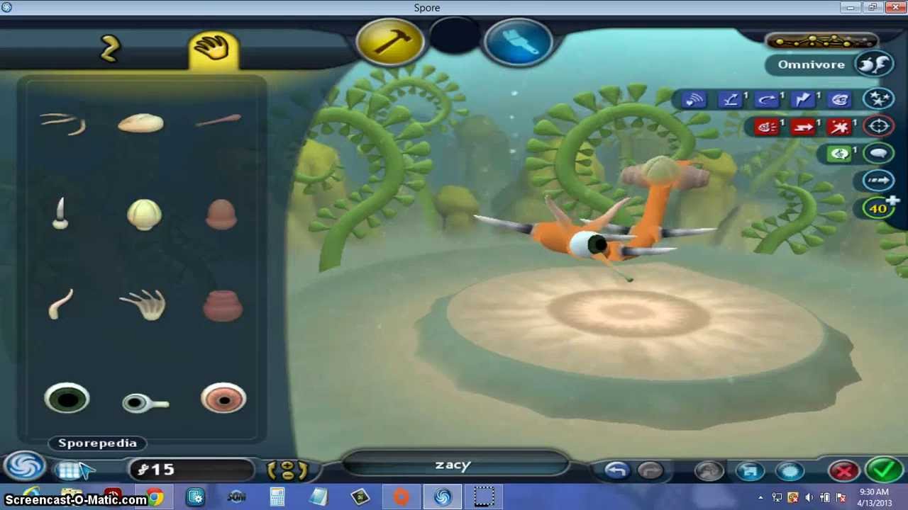 Lets play spore part 1 - YouTube
