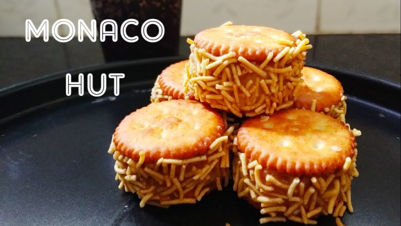 monaco hut | मोनाको हट | monaco biscuit stuffed with cheesy potato ...