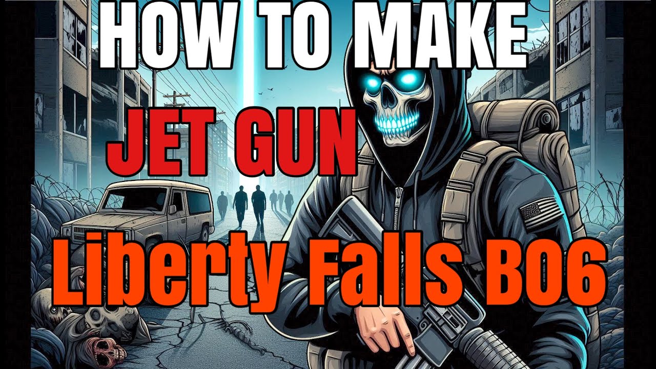 HOW TO MAKE Jet Gun for Liberty Falls COD B06 - YouTube