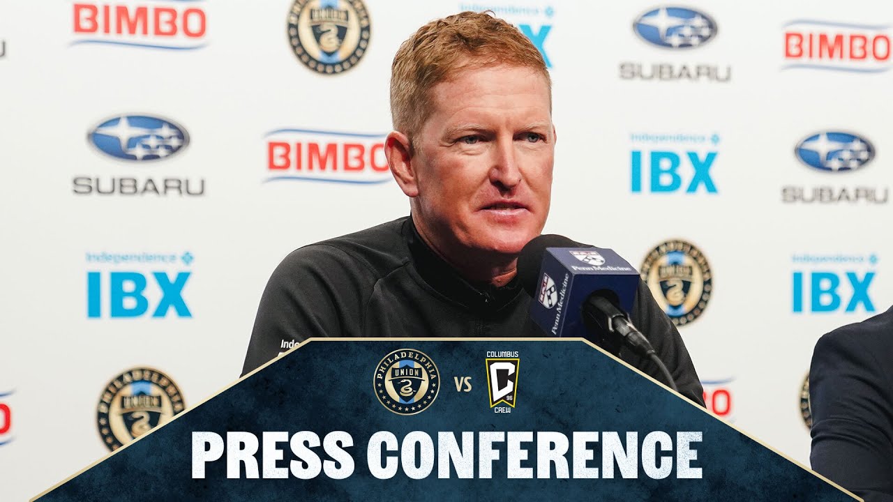 Jim Curtin ahead of Philadelphia Union's home match against Columbus ...