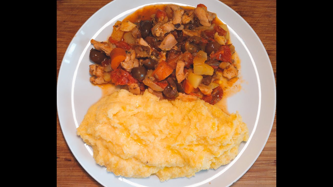 POLLO ALLA CALABRESE CON POLENTA (@alexadvisor) - YouTube