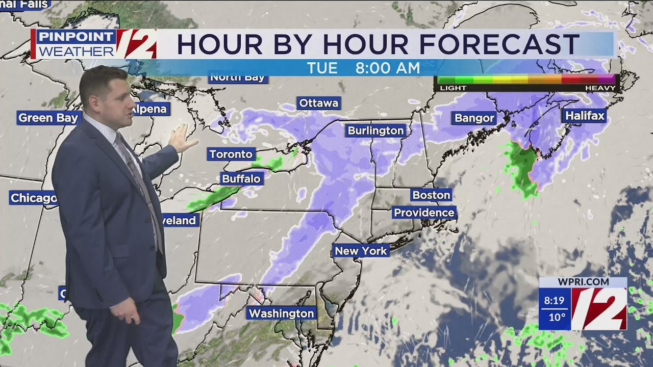 WPRI 12 Weather Forecast 12/22/24: Frigid, Dry Next Couple of Days ...