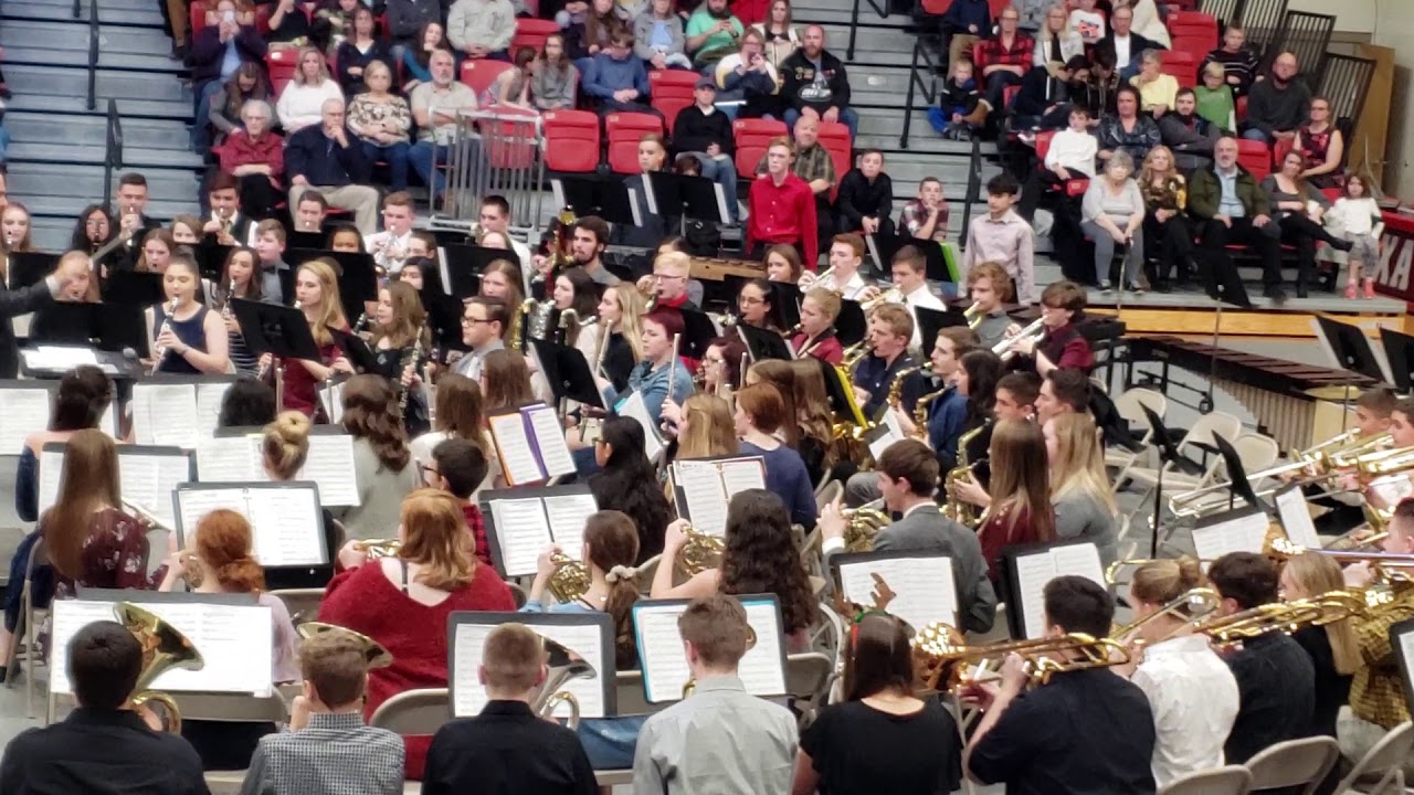 High School Winter Band Concert 2019 - YouTube