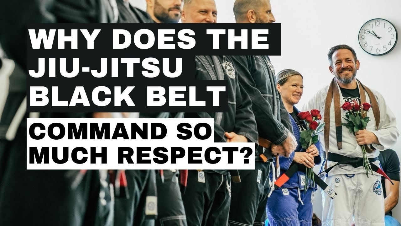 Why does the Jiu Jitsu Black Belt command so much RESPECT? - YouTube