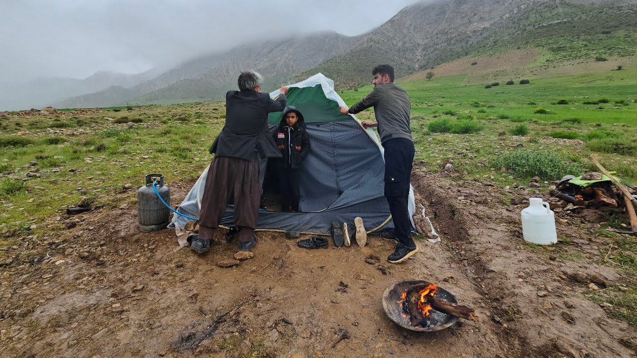 Getting caught in a severe storm and Imran's search for the land owner ...