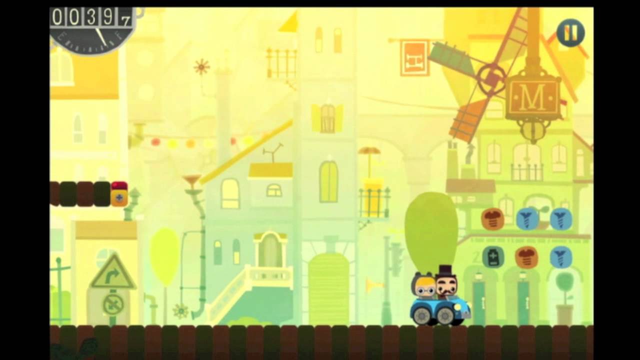 [iOS-Game] Bumpy Road - YouTube