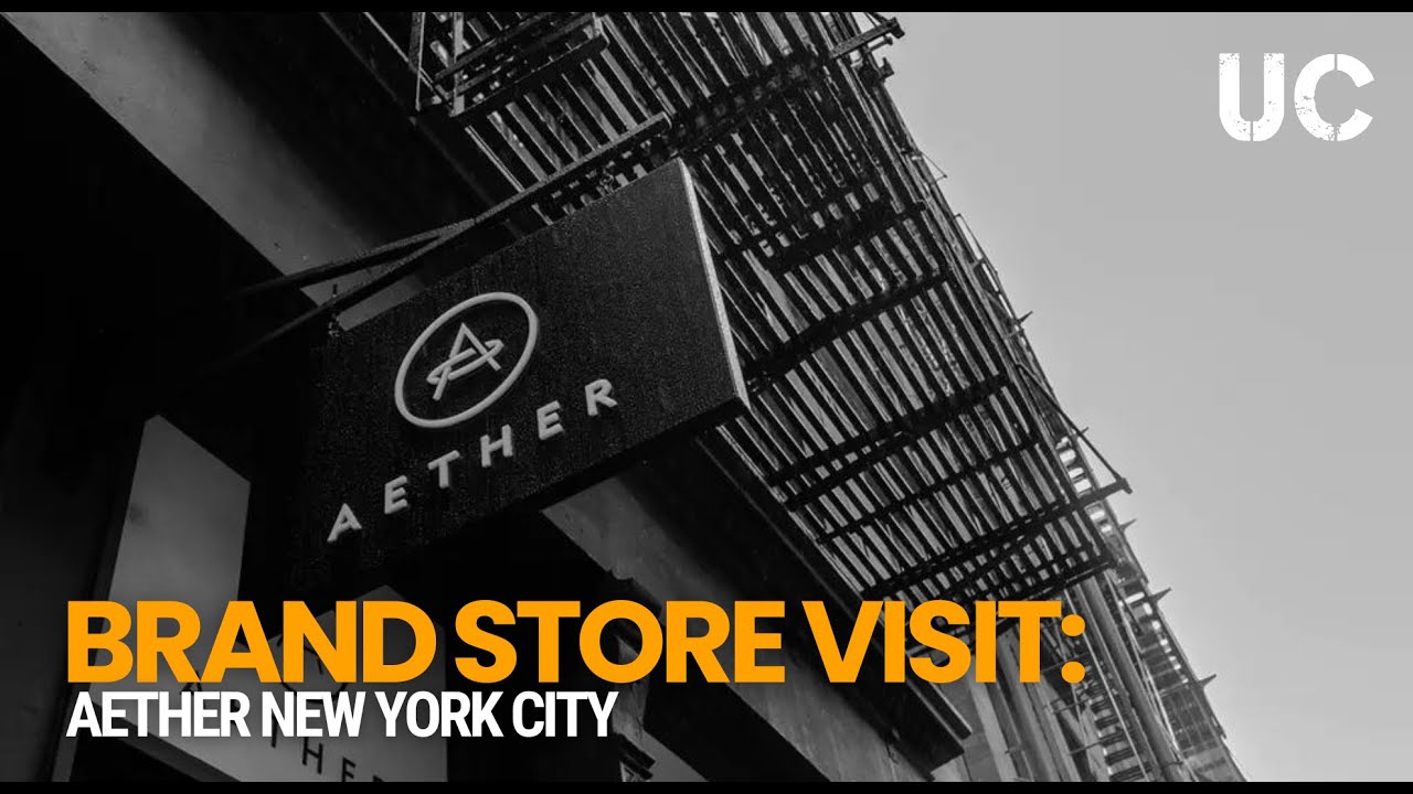 Brand Store Visit: Aether Apparel NYC - New York City - YouTube