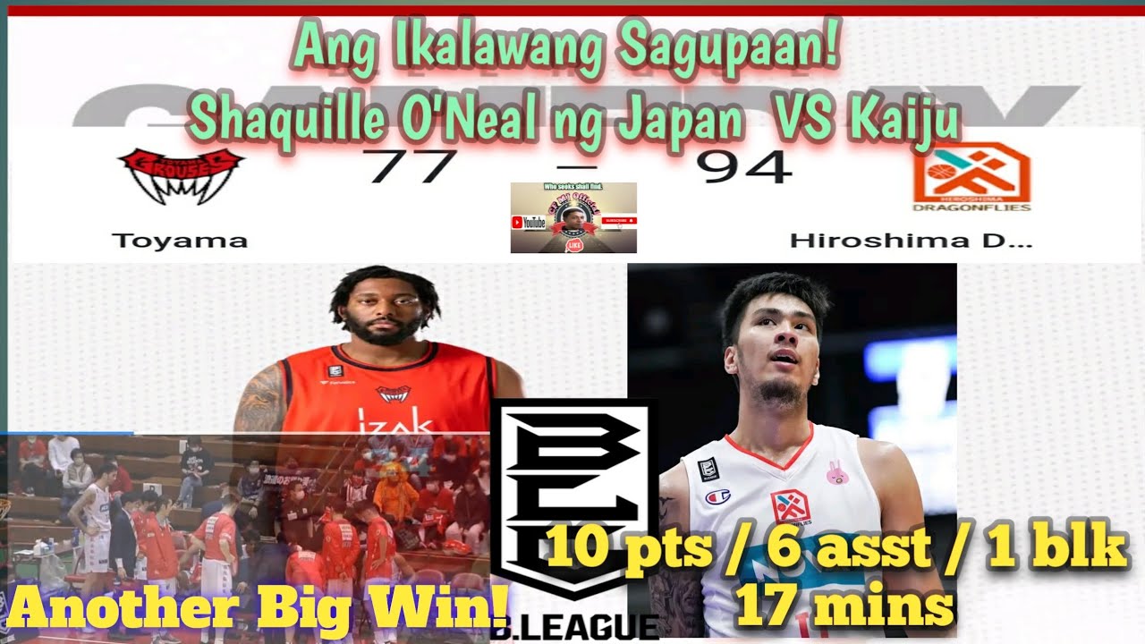 Kai Sotto Highlights//Ang Ikalawang Sagupaan//Kaiju vs Shaquille O'Neal ...