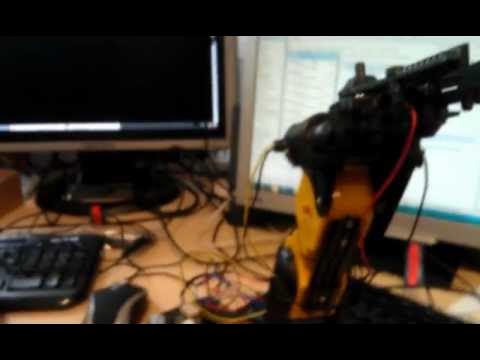 Raspberry Pi powered Python programmed OWI Edge Robotic Arm. - YouTube