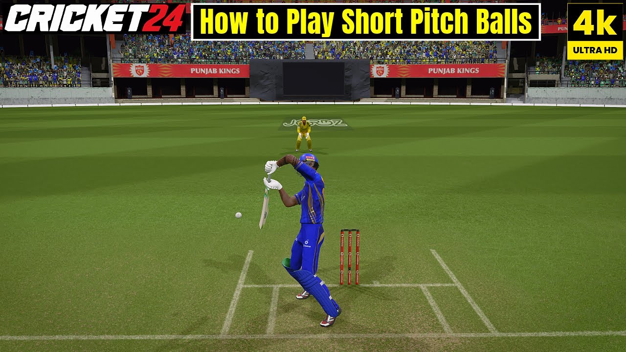 How to Play Short Ball in Cricket 24 - YouTube