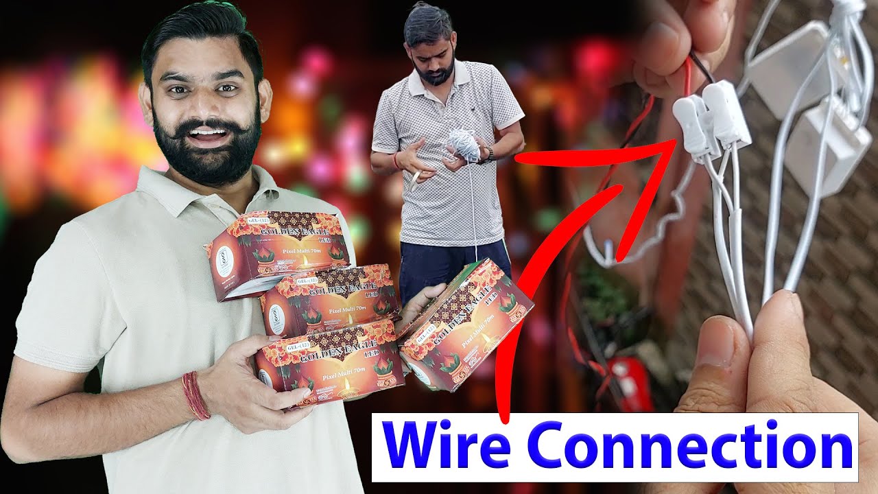 Rice Lights Wire Connection | Rice Lights Wire Connector | Cheapest ...
