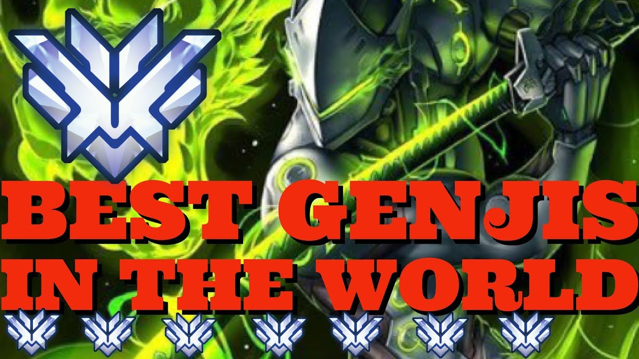 BEST GENJI PLAYERS IN THE WORLD MONTAGE- OVERWATCH - YouTube