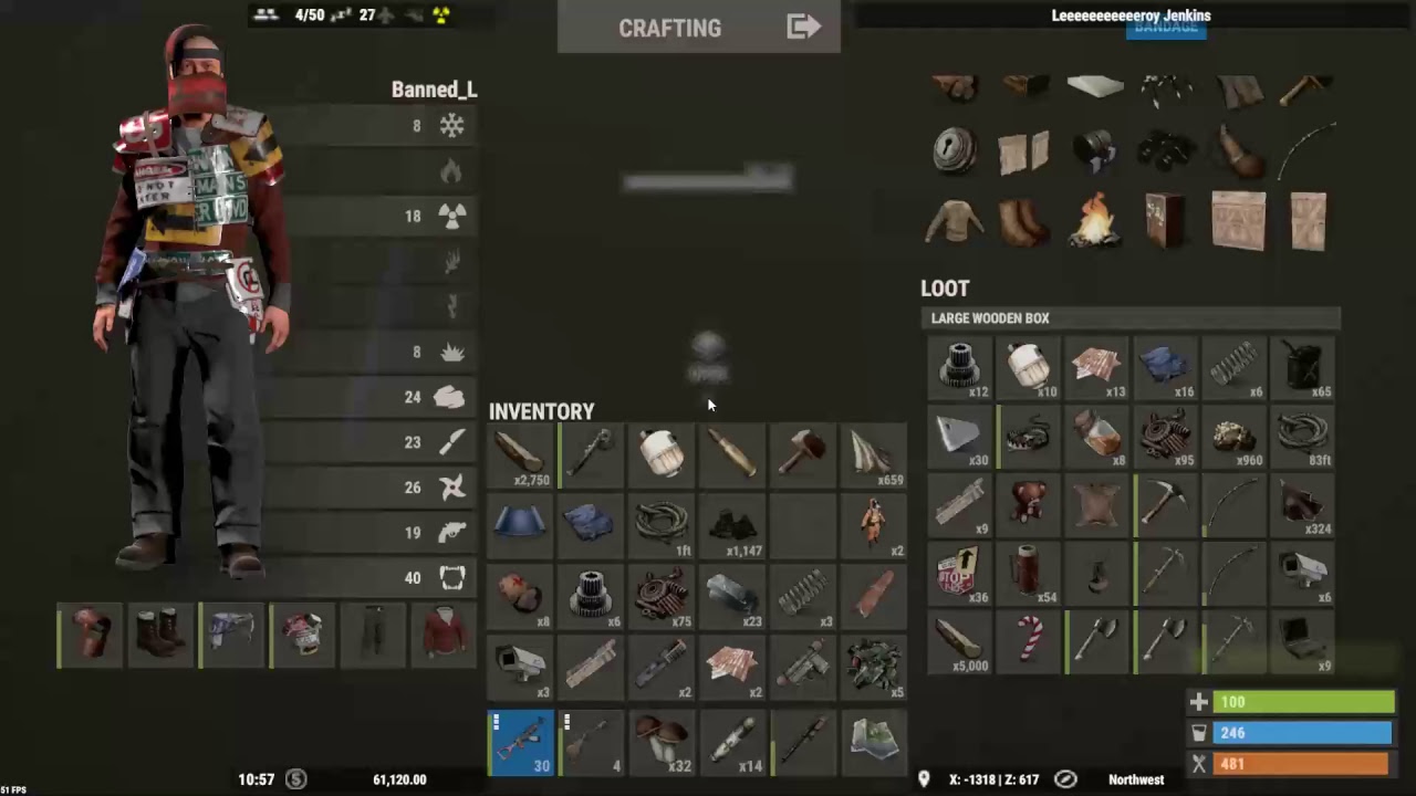 Let's Play Rust (Bradley the tank will go down in this livestream With ...