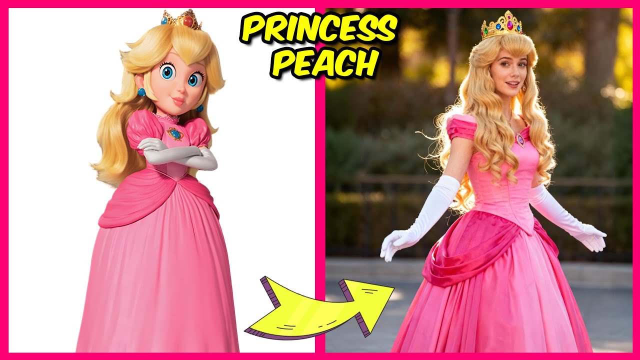 🎥How Super Mario Bros Characters Look In Real Life + Their Favorite ...