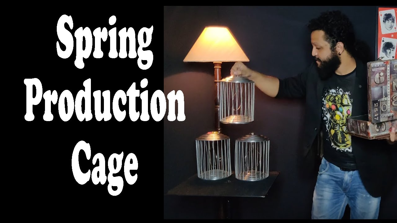 Spring Production Cage - YouTube