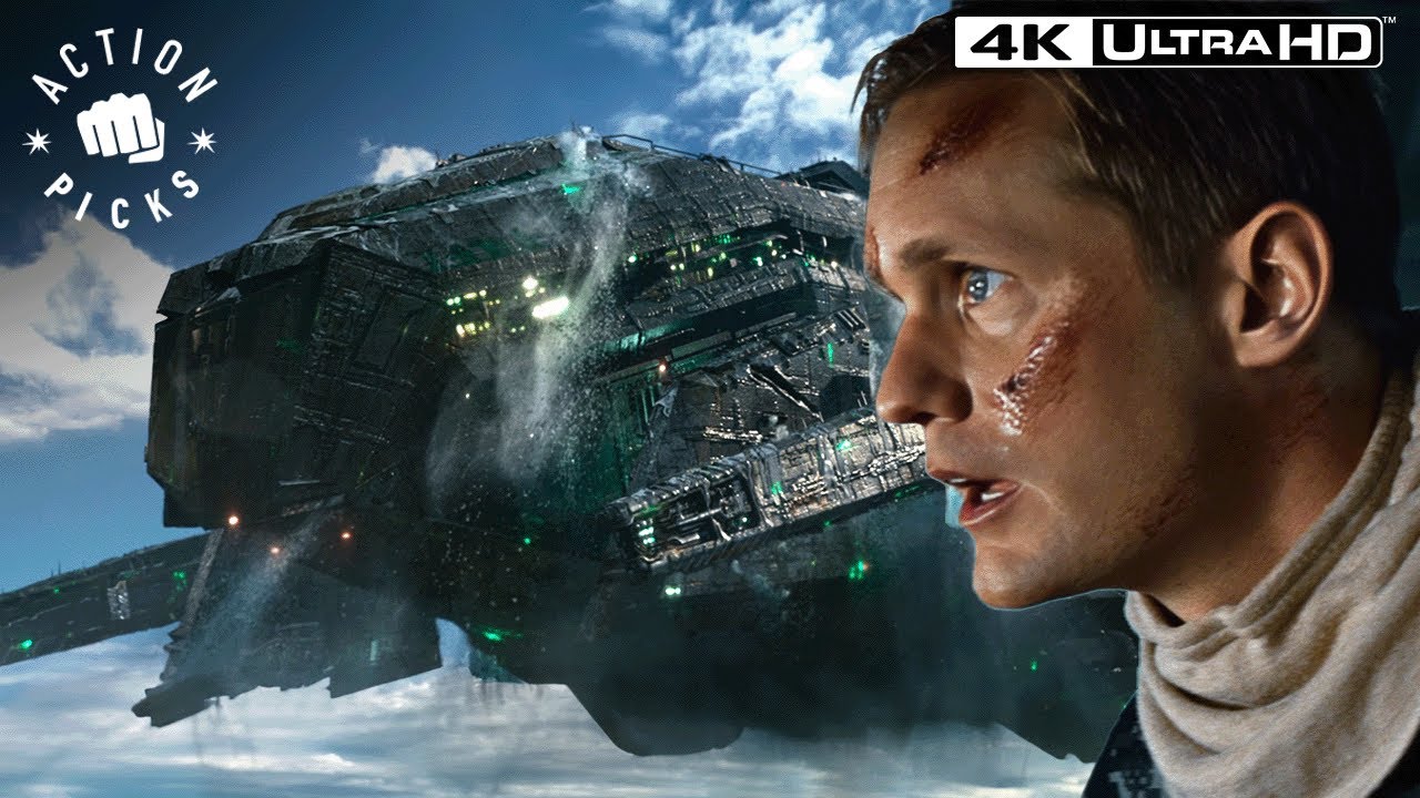 Aliens Launch Their First Attack Against U.S. Navy | Battleship 4K HDR ...