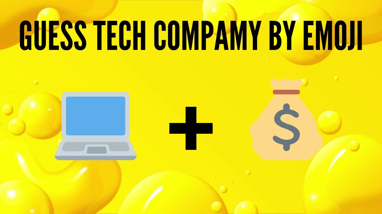 🔌💡 Guess the Tech Company By Emoji: Can You Decode Them All? 💻🤖 Test ...