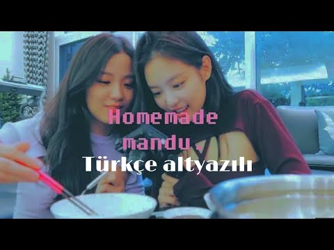 Homemade mandu vlog (feat. JISOO) - TÜRKÇE ALTYAZILI (ÇEVİRİ)