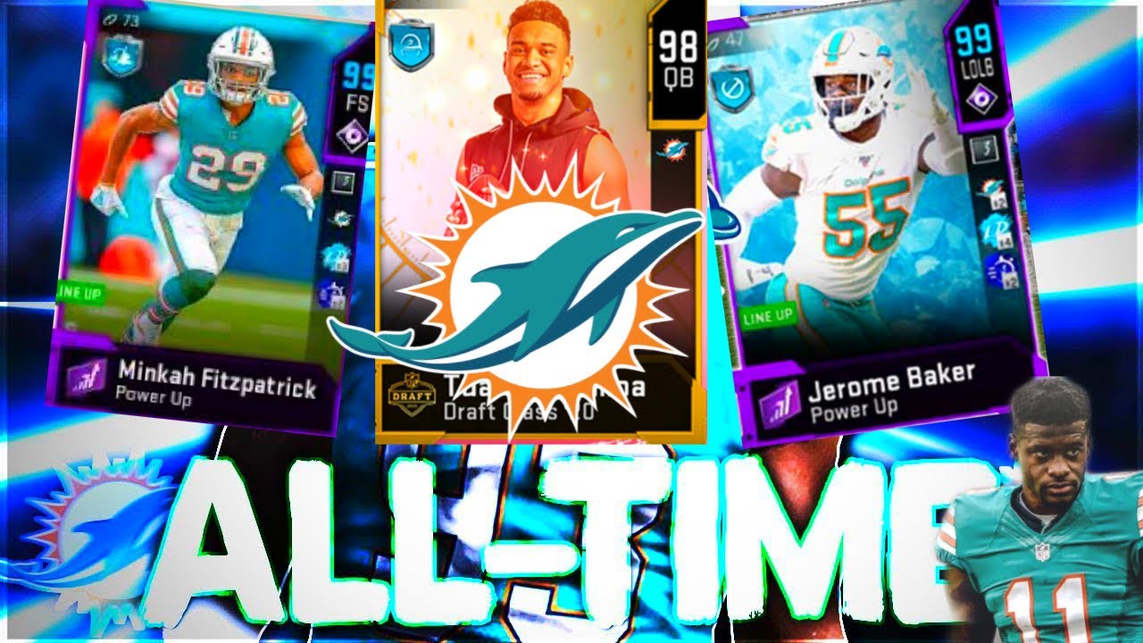 THE BEST MIAMI DOLPHINS THEME TEAM‼️🐬 MADDEN 20 DOLPHINS THEME TEAM ...