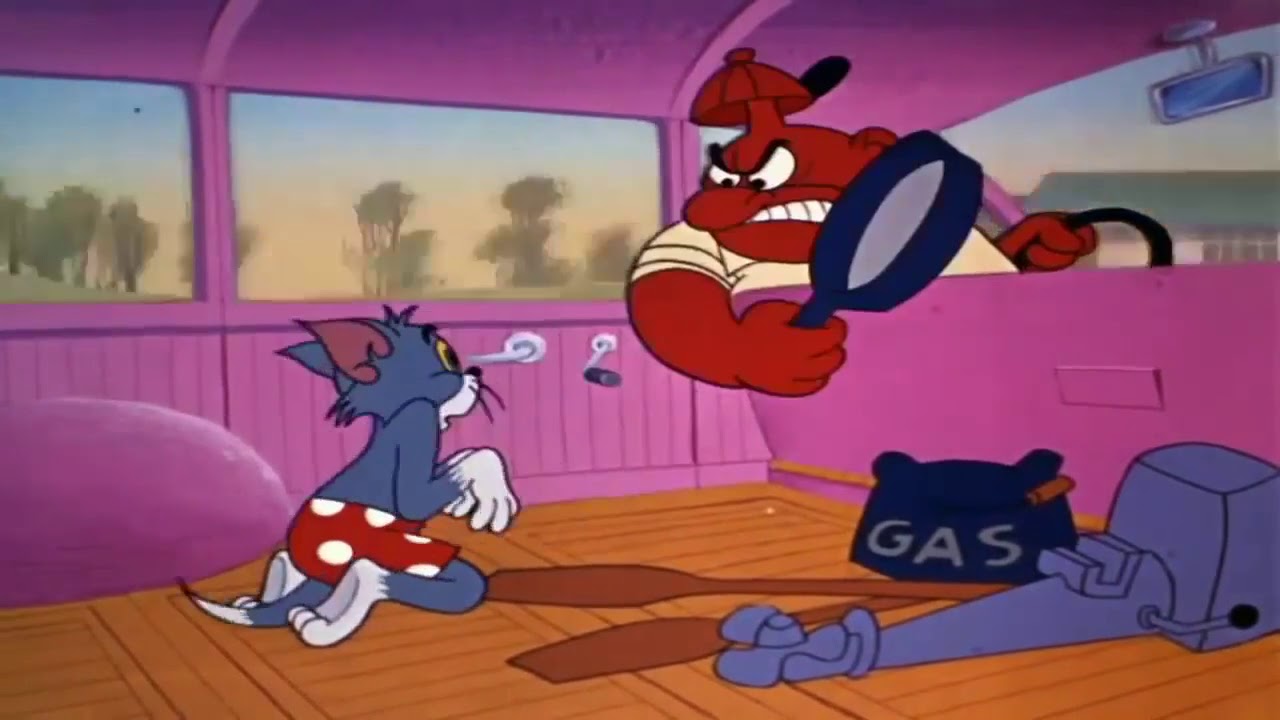 Tom and Jerry * Down and Outing * Part 1 - YouTube