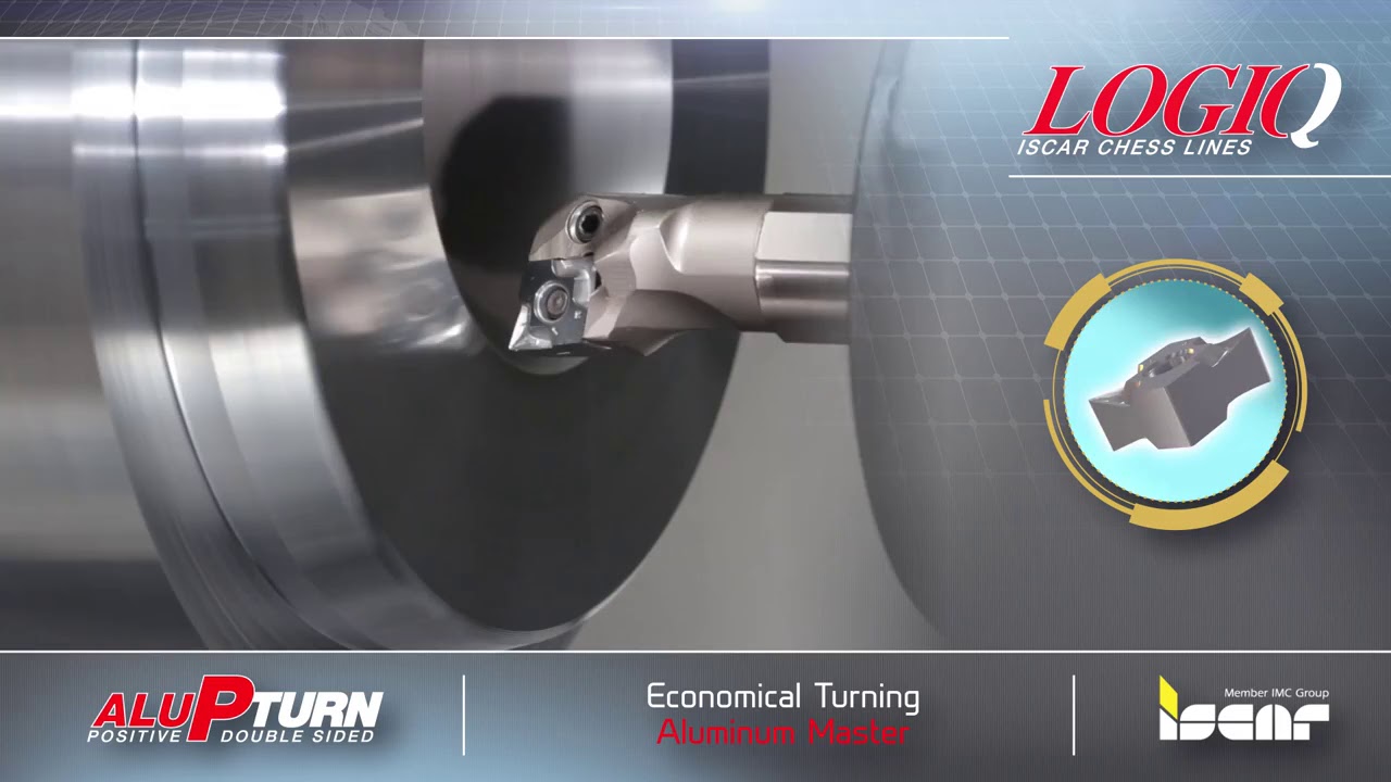 ISCAR LOGIQ - Alu-P-Turn - YouTube