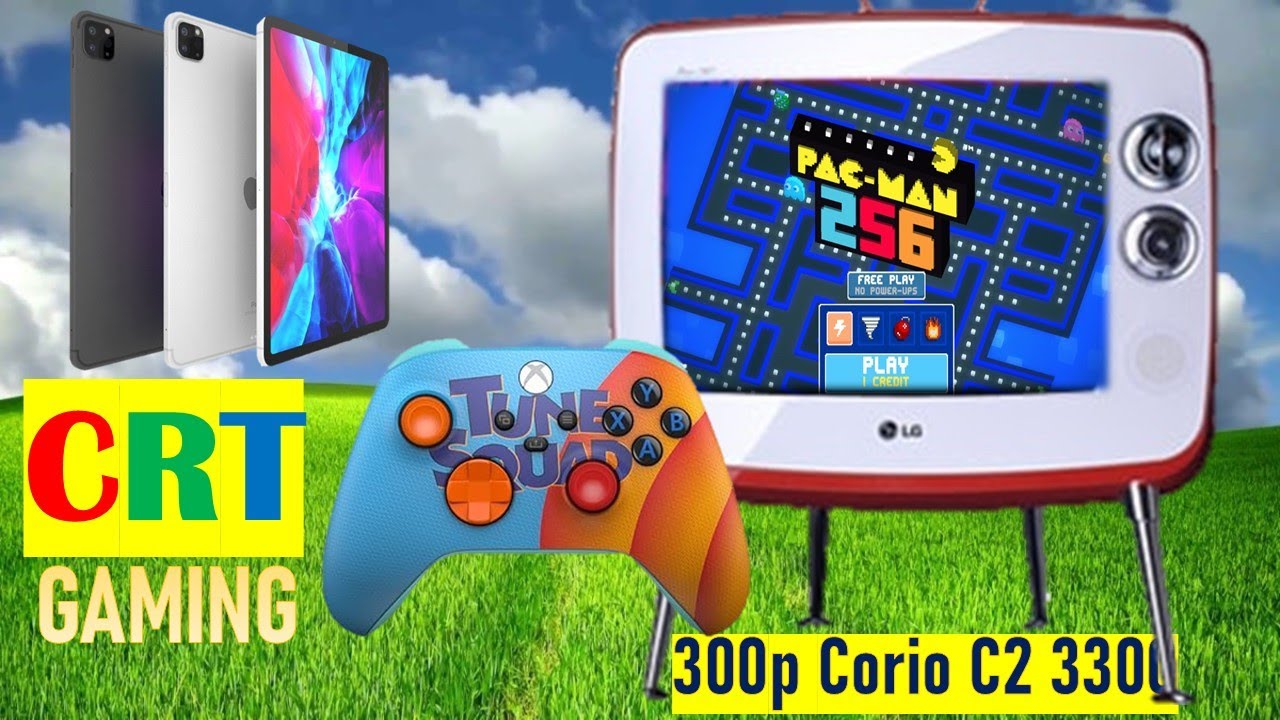 POV : Pacman 256 [iOS] iPad Pro 11 | Xbox Gamepad | 300p CRT TV [LG ...