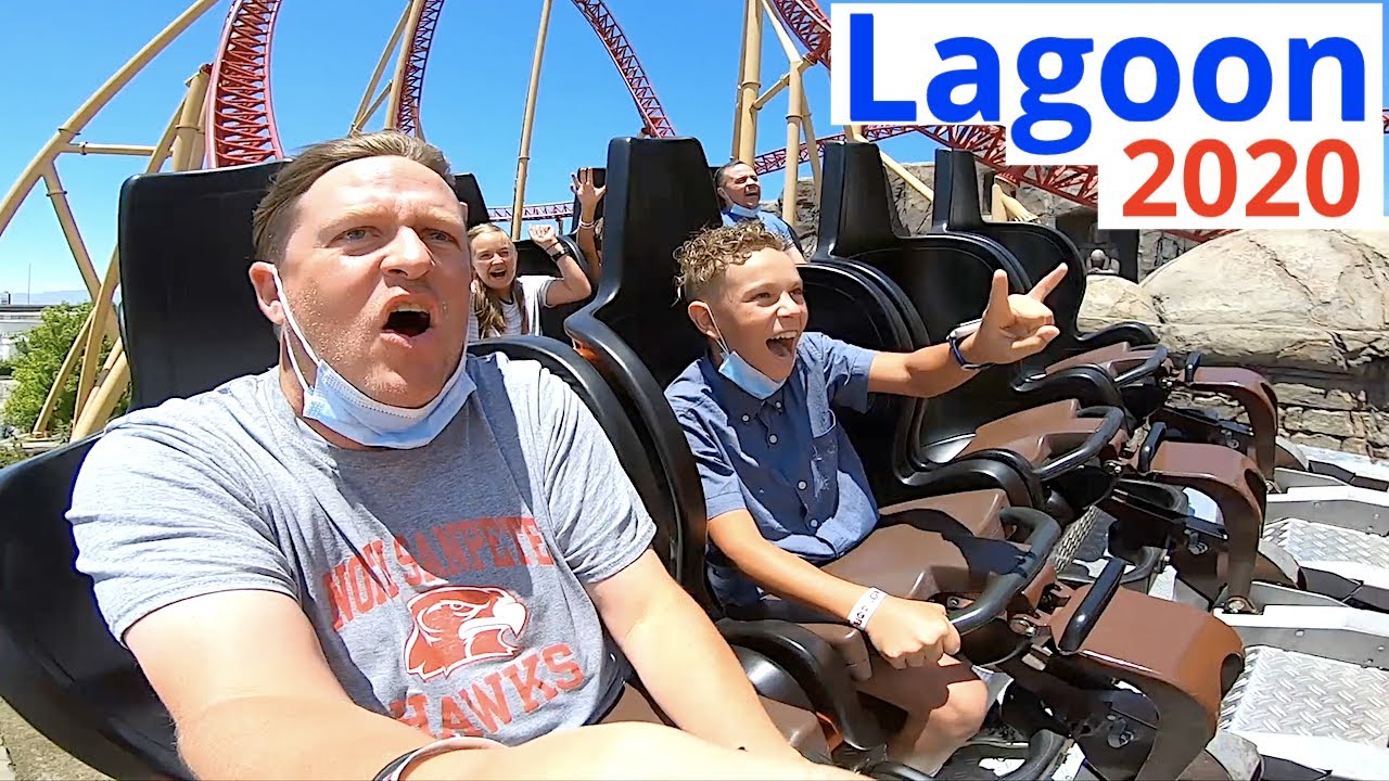 BEST RIDES at LAGOON AMUSEMENT PARK 2020!! (part 1) - YouTube